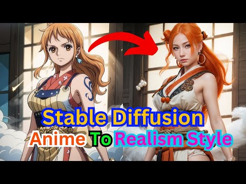 How To Transform Realism Style Image From Anime Using Stable Diffusion (Tutorial Guide)