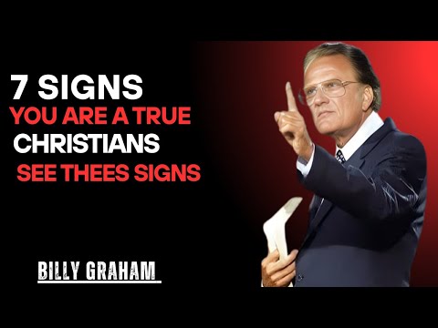 7 Signs You're a True Christian | Powerful Sermon By Billy Graham | 24\7 Live