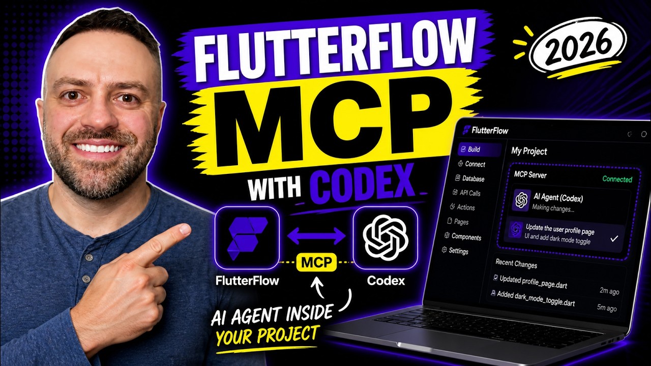 I Tested FlutterFlow MCP With Codex… This Changes Everything