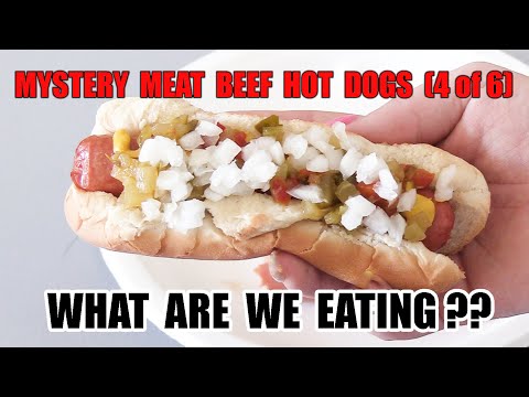 Who Has the Best MYSTERY BEEF Hot Dogs (4 of 6) - WHAT ARE WE EATING??