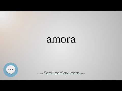 amora (Every English Word Pronounced) πππ£οΈπβ
