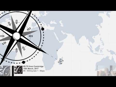 IELTS - Writing Skills - Task 1 - Map Questions - Live from Cambridge