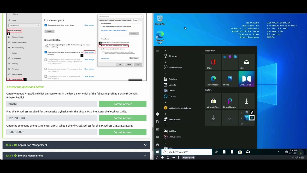 TryHackMe | Security Engineer | Microsoft Windows Hardening / NEW /