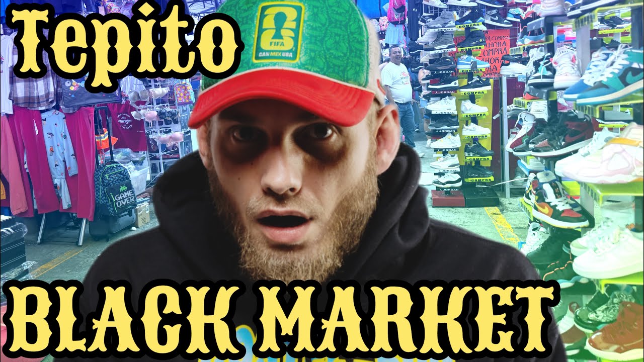Stolen and COUNTERFEIT Merchandise Market | Tepito Mexico City 