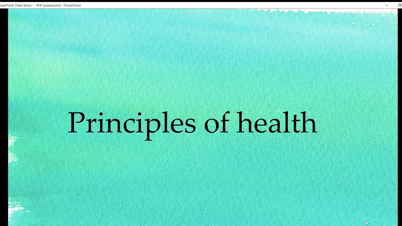 PHP powerpoint about Headspace