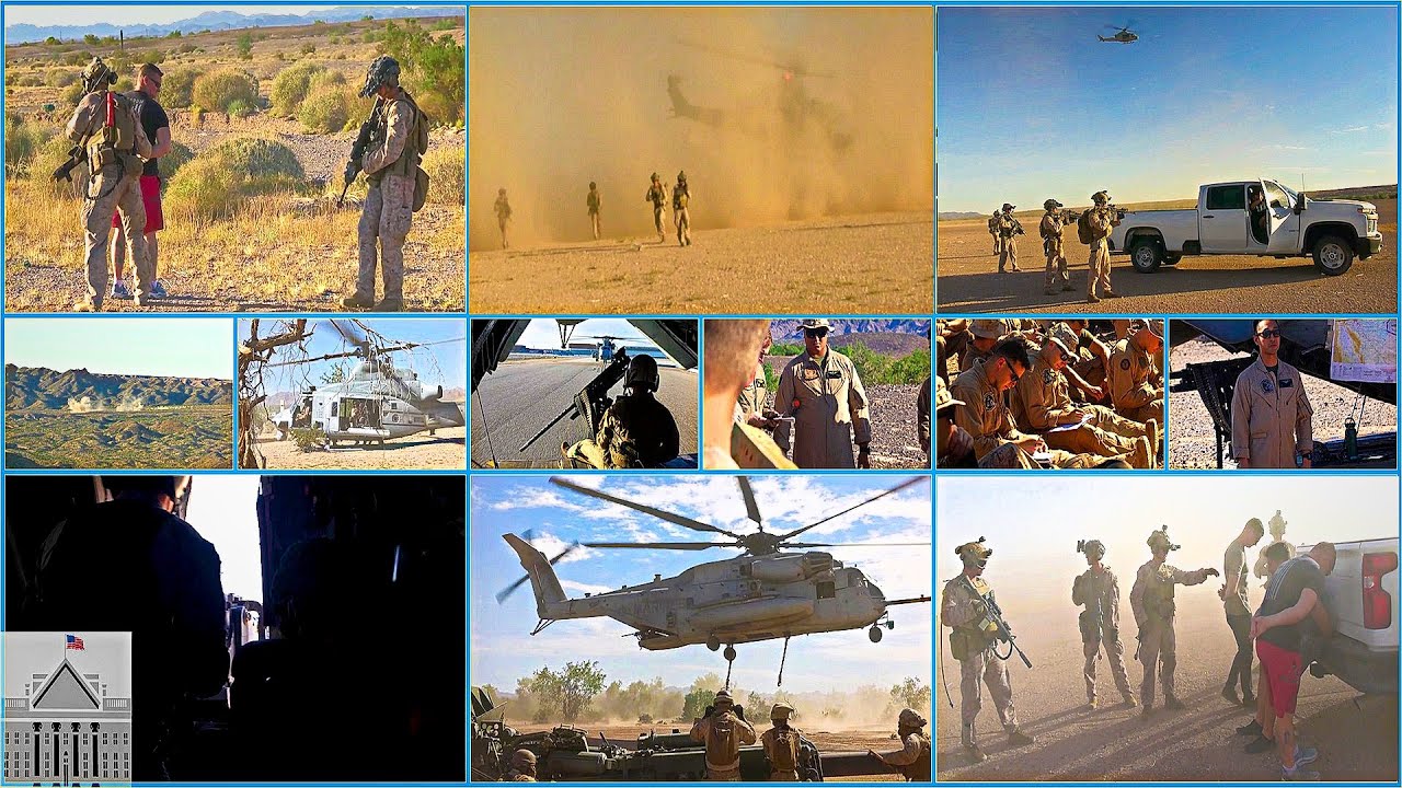 Close Air Support Tactics: U.S. Marines Live-Fire Exercises | Vehicle Interdiction | WTI Course 1-24