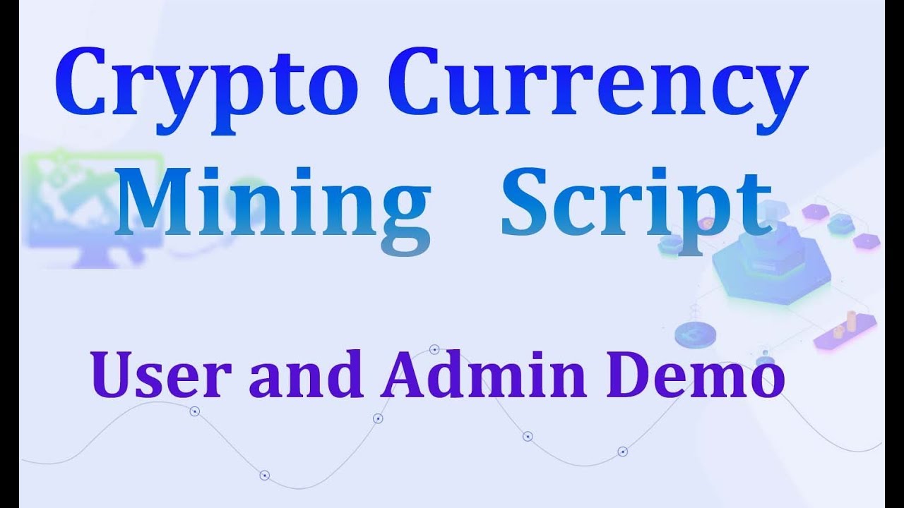 Cryptocurrency Mining Script - ICO mining script PHP - dogecoin cloud mining script