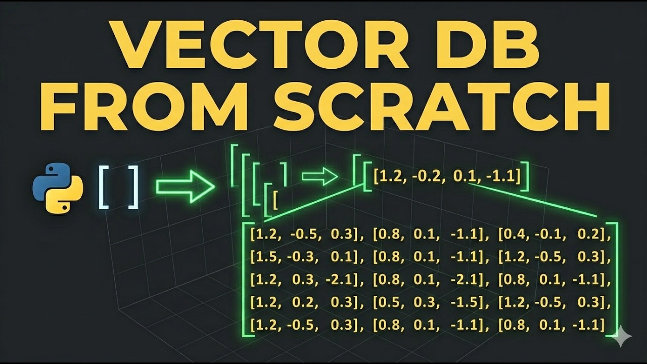 Why Your Vector Search is Slow: Coding a Brute-Force Database Naive Vector Store EP02
