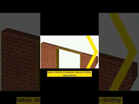 Pembahasan mengenai balok lintel atau latei, simak videonya yaa