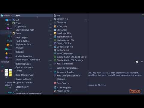 Learn Vue js Application Development Essentials Project Bootstrapping | packtpub com - Mind Luster