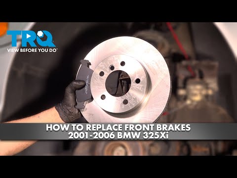 How to Replace Front Brakes 2001-2006 BMW 325Xi