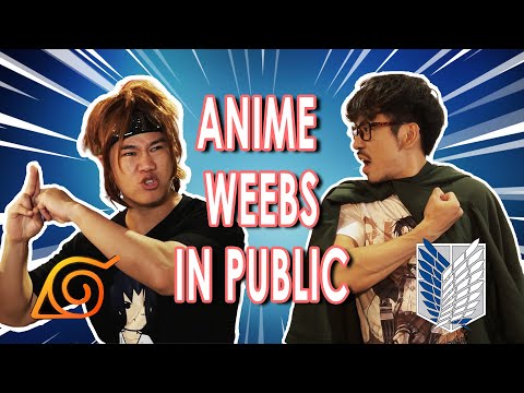 When ANIME WEEBS see each other in Public w/ Le En