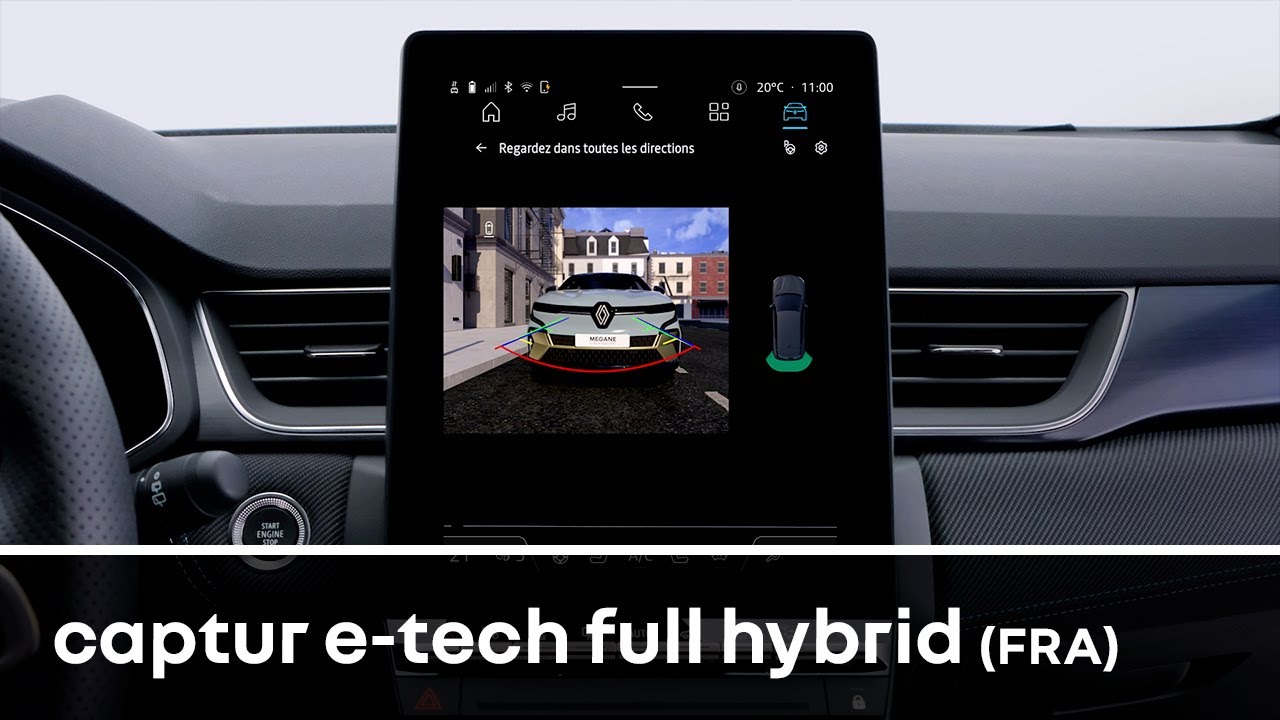 Vidéos tutorielles - Renault Captur E-Tech full hybrid