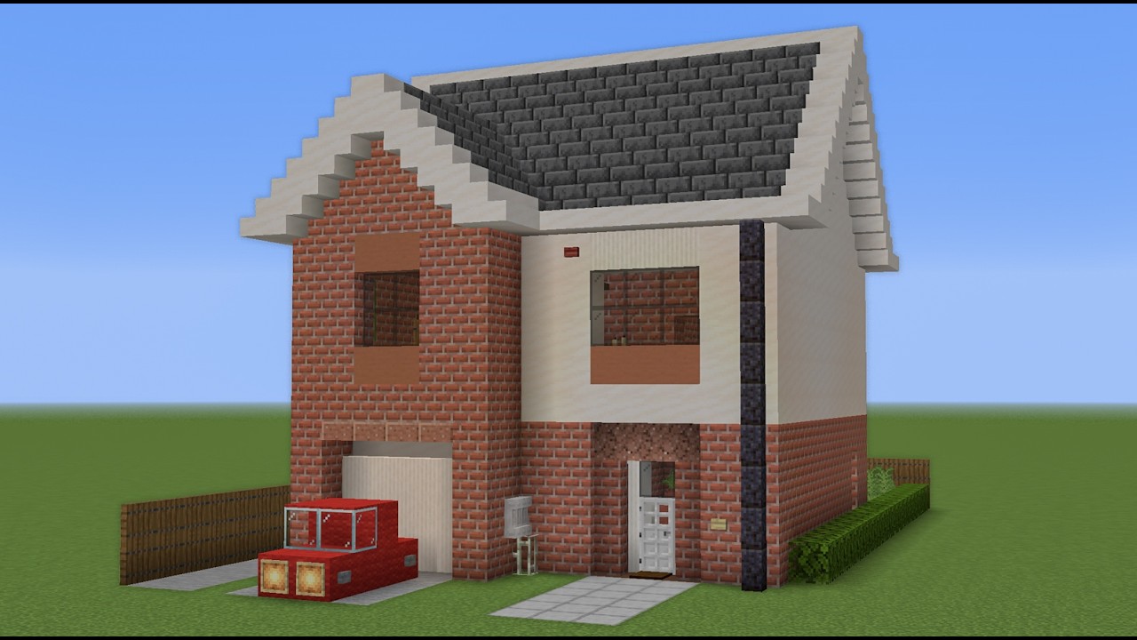 How to Build a Realistic Suburban House in Minecraft (Full Interior Tutorial)