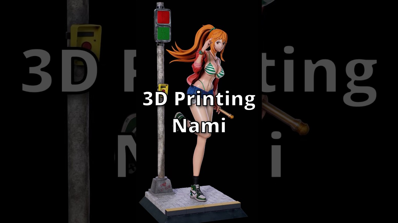 Preorder Nami Urban Collection #3dprinted #onepiece #3dprinter #anime #3dprinting