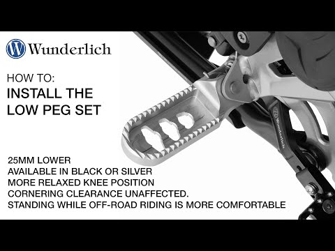 Wunderlich Low Peg Set Install Video - Part # 25910201-203