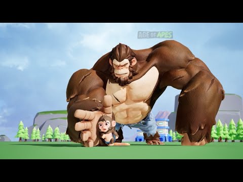 Age Of Apes Ads Review All Levels Part 22:Giant Ape Rhythm Strike