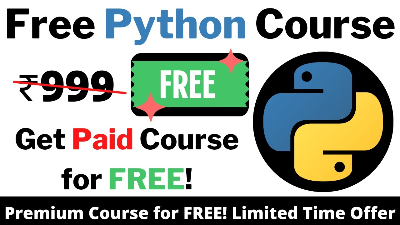 Free Python Certification Course | Premium Course for FREE