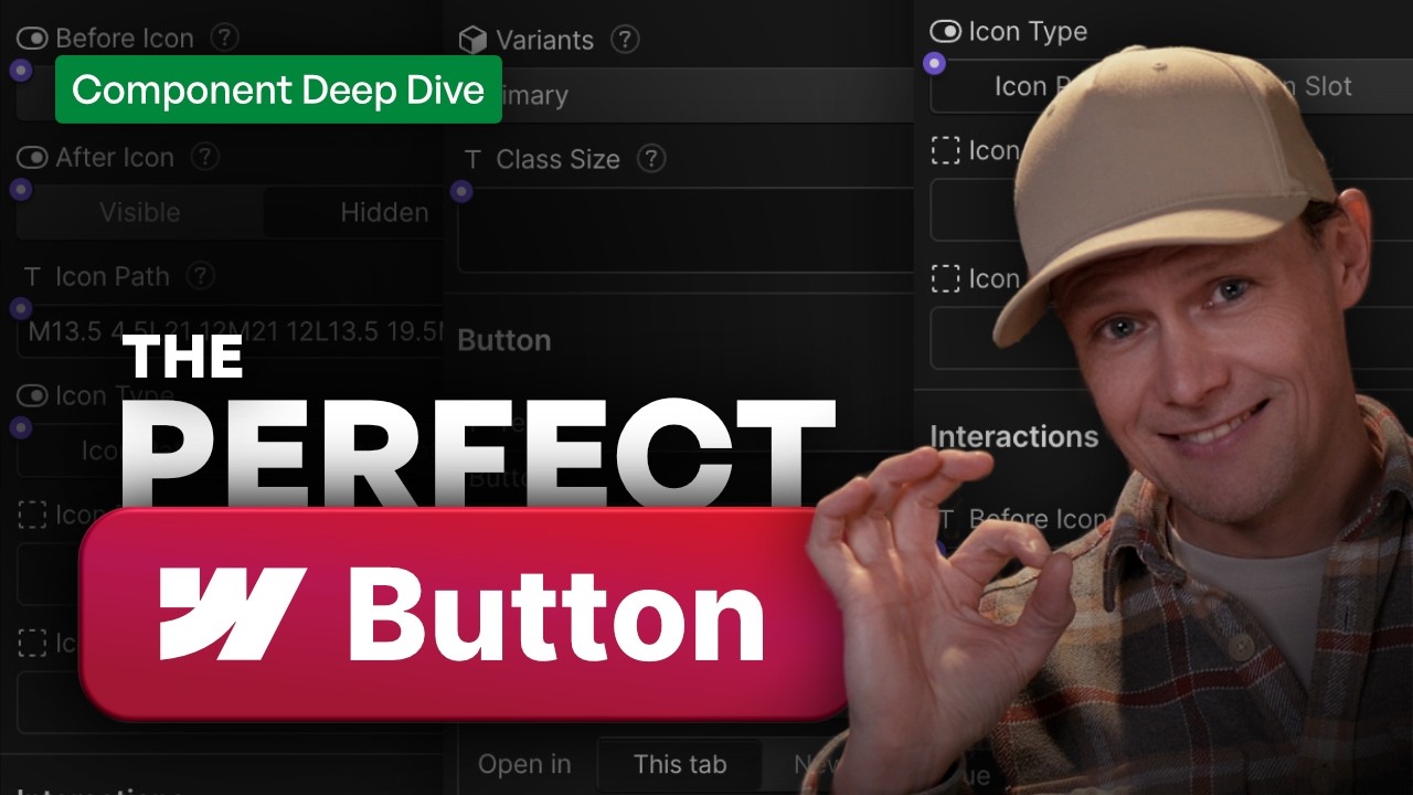 The only Webflow button component you'll ever need (Component Deep Dive)