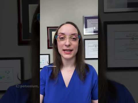 How well do you know your electrolytes? NCKEX-Style Question!