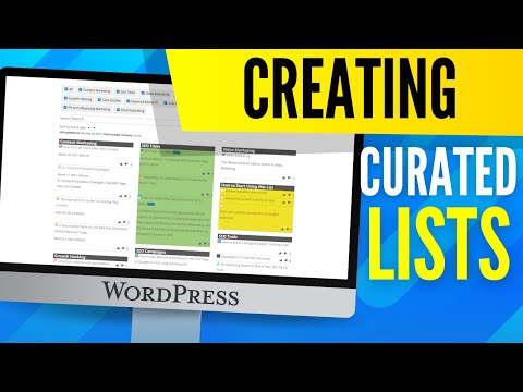 How to Create a Curated List of Links on a Specific Topic | WordPress