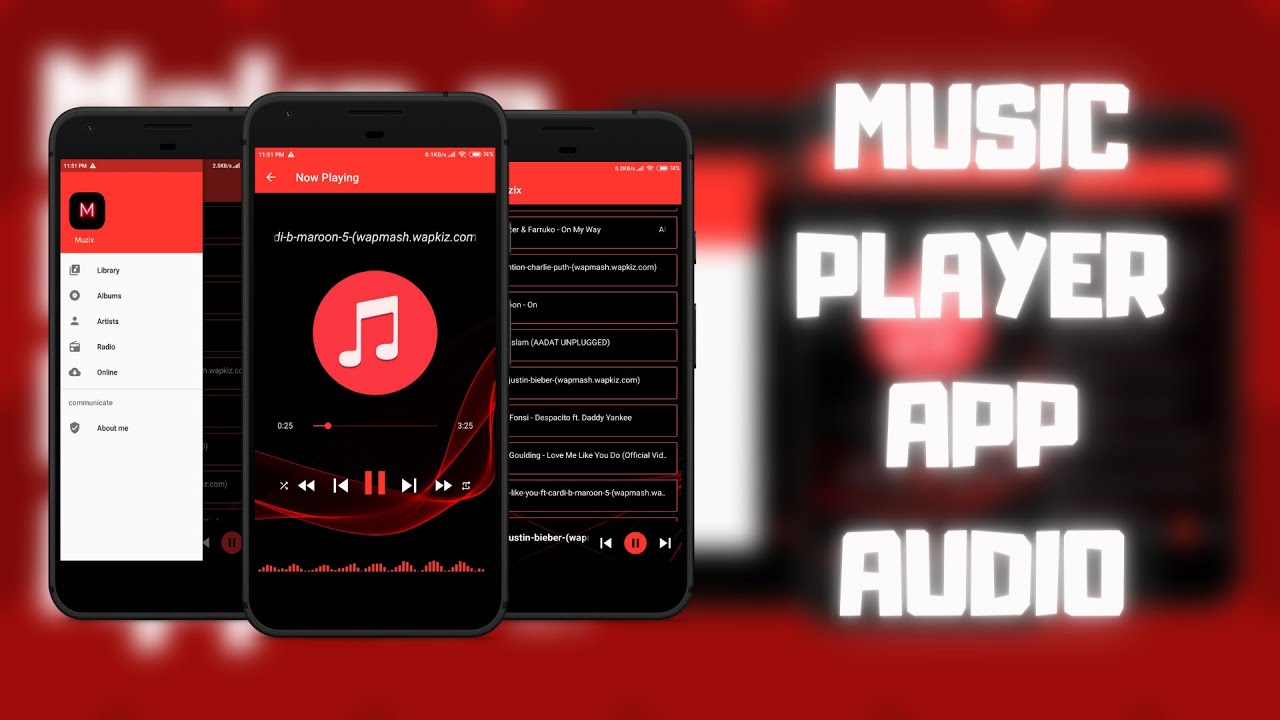 Audio of Music Player App Tutorial | Part - 1 of Coding With Evan