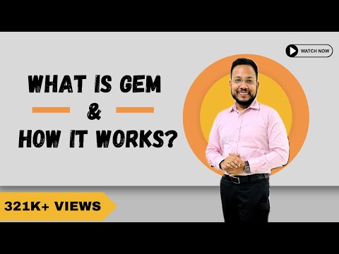 What is GeM | GeM Registration | GeM Portal kya hai | Government e Marketplace #GeM | GeM Buyer Reg