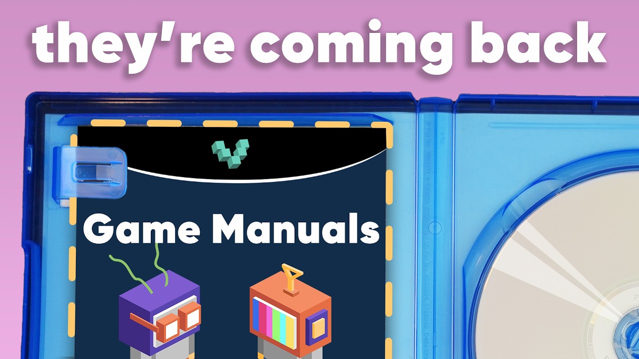 how game manuals are making a return in a surprising way