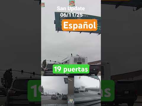 SAN Update 6/11/25 - Español 👅 #constructionalert #airportupdate #dashcam #june2025 #sandiego