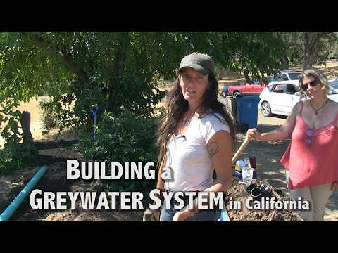 BUILDING A GREYWATER SYSTEM IN CALIFORNIA (A Simple Laundry-to-Landscape System)