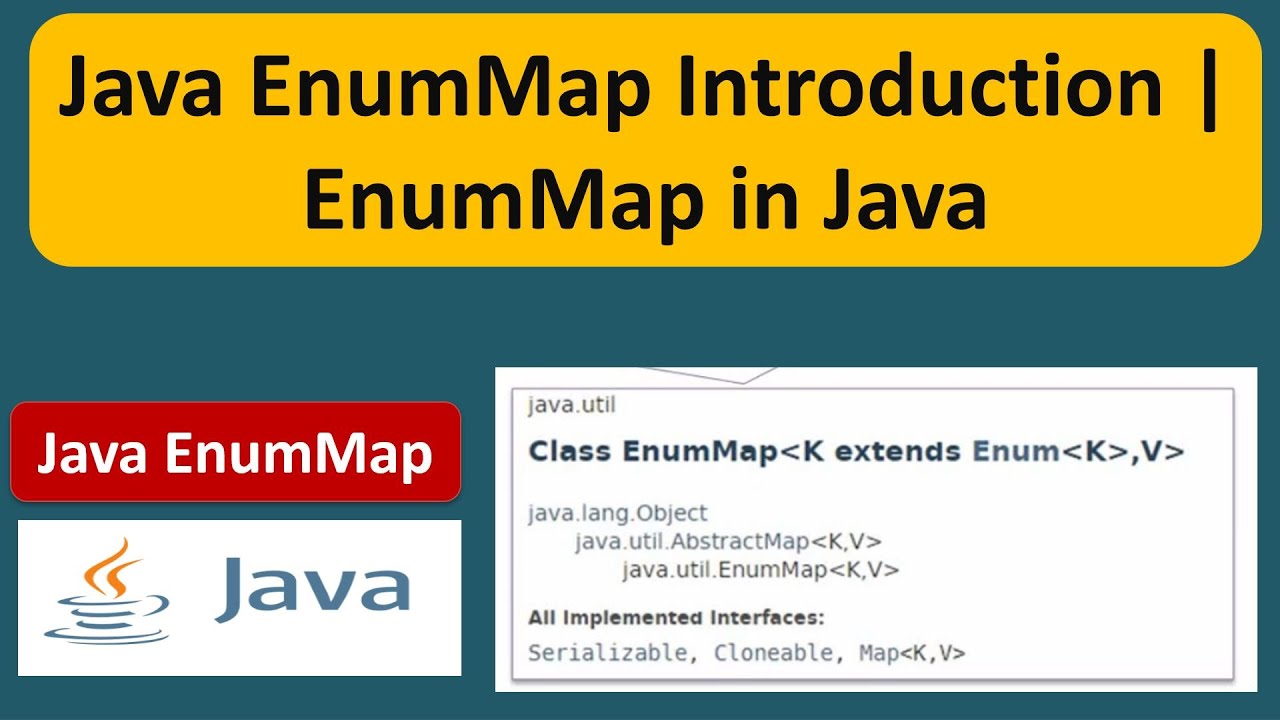 Java EnumMap Introduction | EnumMap in Java