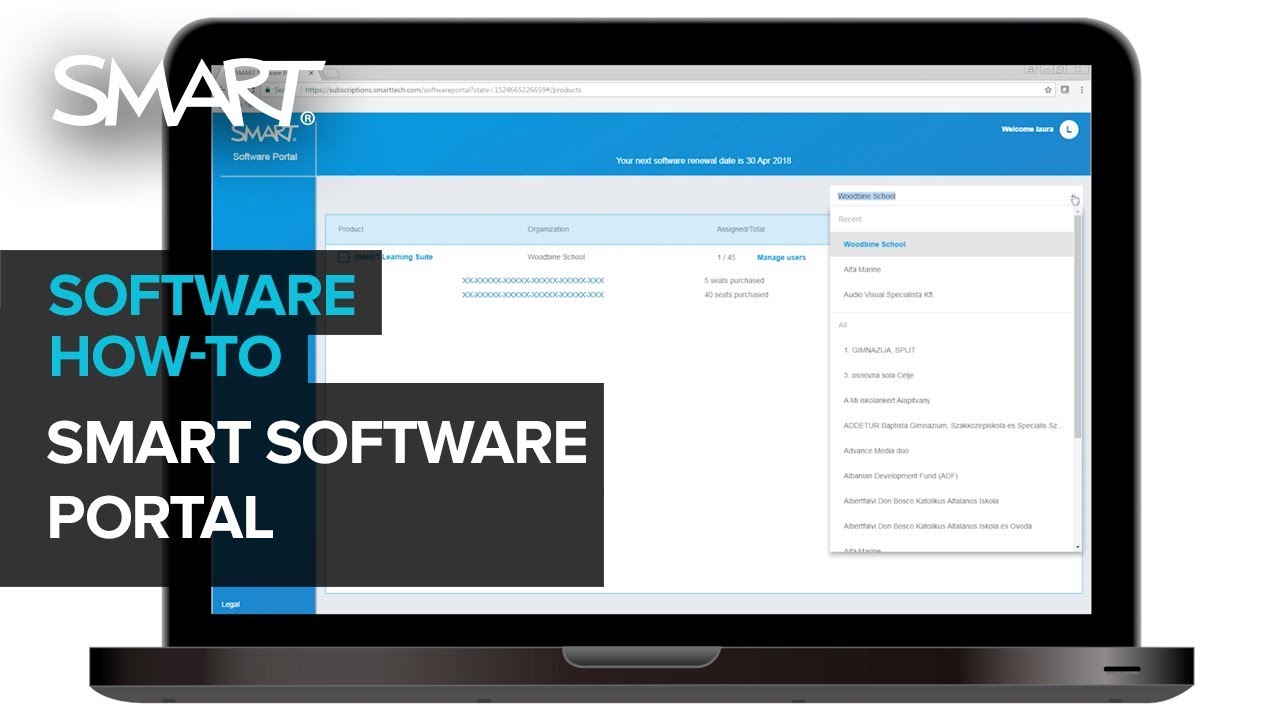 Introducing the SMART software portal (2018)