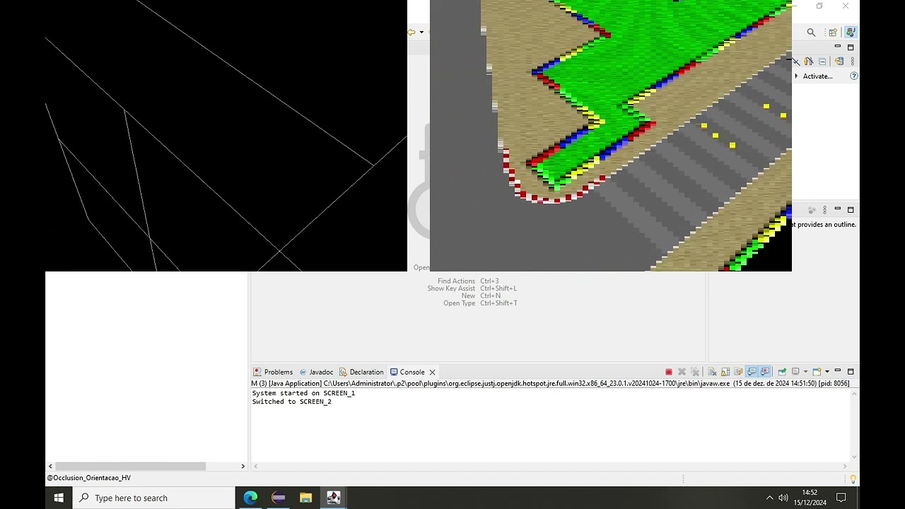 Java 3D - Occlusion Objects Rendering