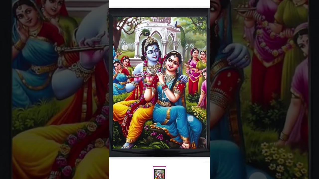 Shri Radha Krishna photo frame @135 #krishna #radha #radhakrishna #jubinnautiyal #vrindavan #iskon