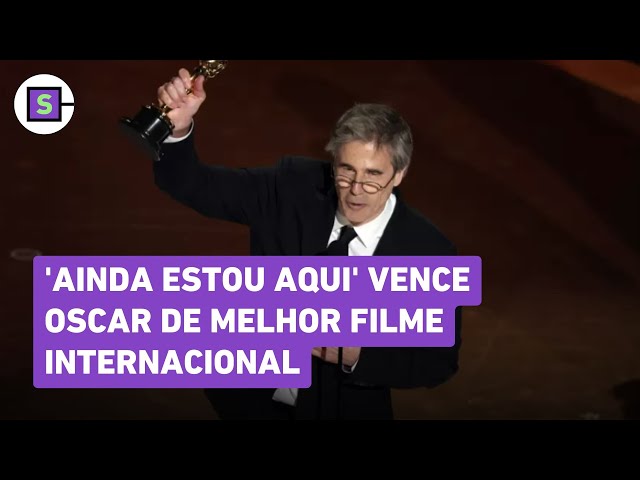 Oscar 2025: Ainda Estou Aqui vence melhor filme internacional
