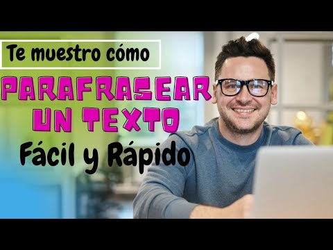 CÓMO PARAFRASEAR UN TEXTO SEGÚN NORMAS APA SÉPTIMA EDICIÓN (7ma.) | MUESTRO EJEMPLO