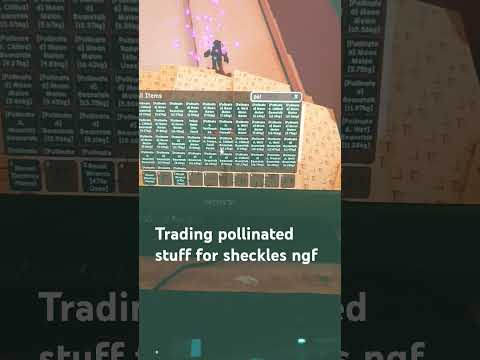 Trading pollinated stuff for sheckles ngf #gag #growagarden #viralvideo #viral #roblox #fyp