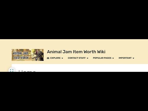 Animal Jam Wiki |Explaining Video