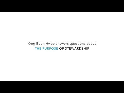 The Purpose of Stewardship