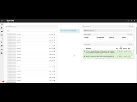 Reconciling supplier invoices