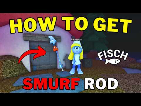 How To Get The Smurf Rod in Fisch | Roblox