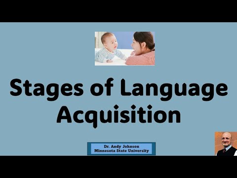 STAGES OF LANGUAGE ACQUISITION