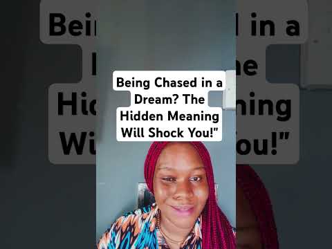 "Being Chased in a Dream? The Hidden Meaning Will Shock You!" #ChasedInDream #chisomelixirs #usa #uk