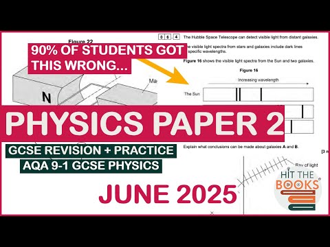 Top 8 Hardest GCSE Physics Paper 2 Questions | June 2025 | AQA
