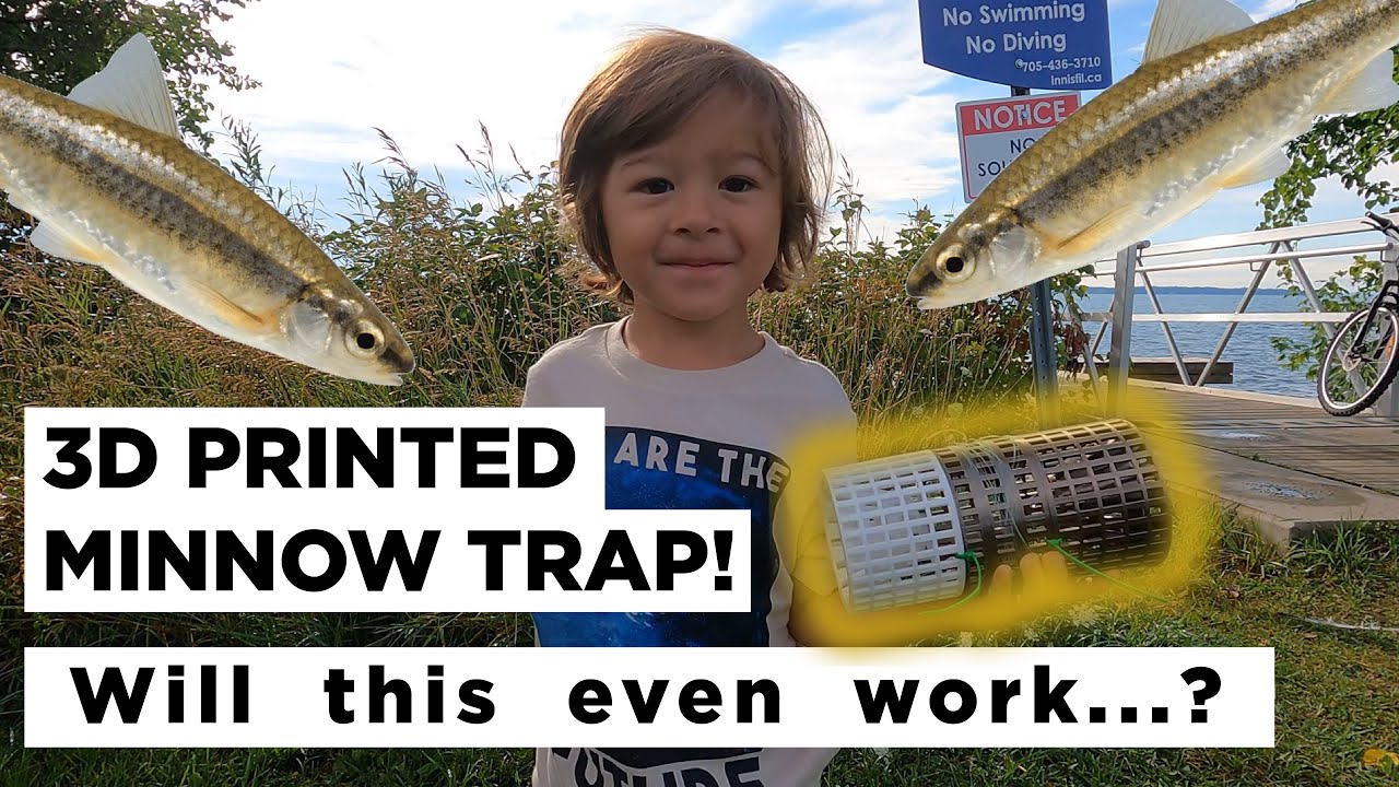 Can This 3D Printed Fish Trap Actually Catch Fish?