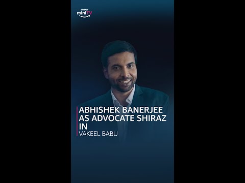 Abhishek Banerjee as Advocate Shiraz in Vakeel Babu | #MiniMovieFestival | Amazon miniTV | #NewMovie