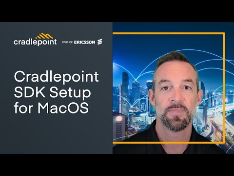 Cradlepoint SDK Setup for MacOS