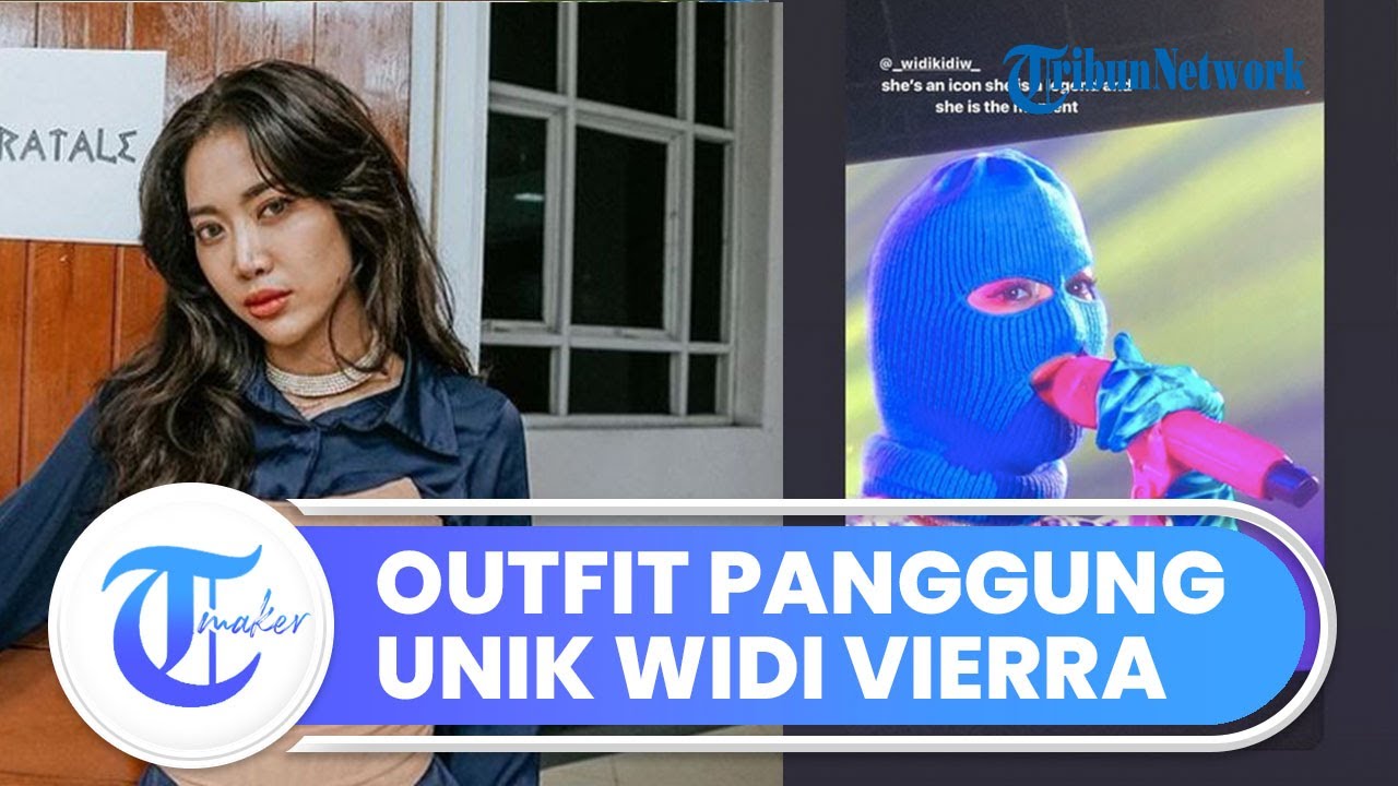 Penampilan Unik Widi Vierra, Oufit Panggung Jadi Sorotan Warganet ...