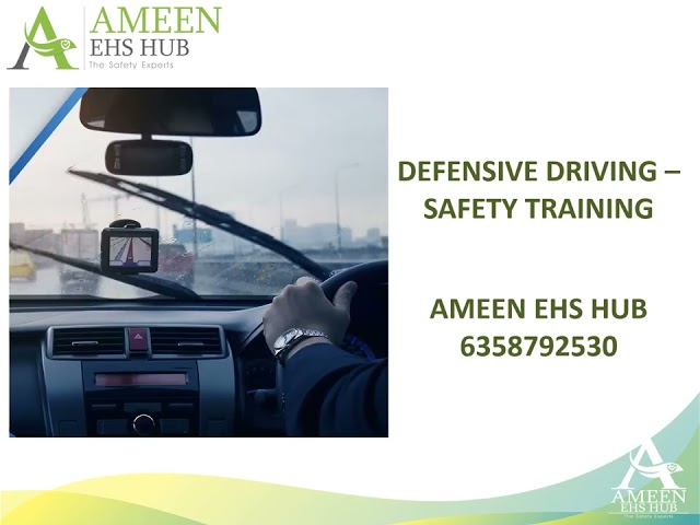 Safety Signage - DEFENSIVE DRIVING SAFETY TRAINING - ROAD SAFETY WEEK ...