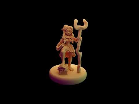 STL file Halfling miniature for WFRP 4th edition 🦸 ・3D printable model ...